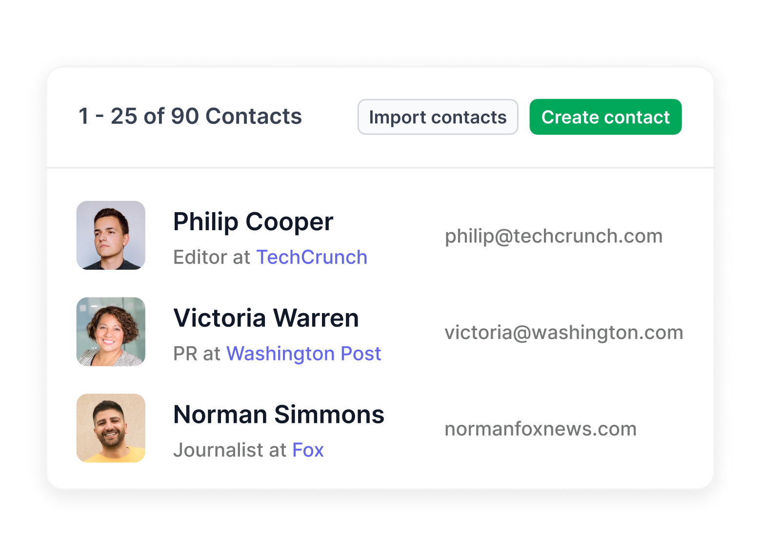 Spend Less Time Updating Contact Lists PR CRM Spend Less Time Updating Contact Lists PR CRM